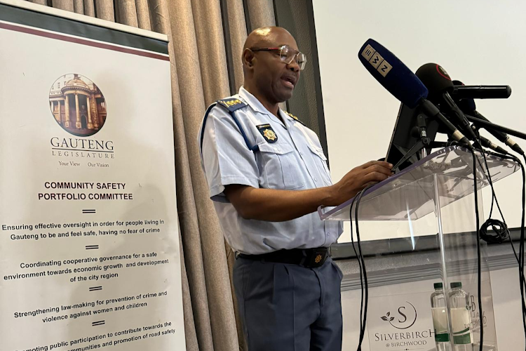 Joppie Village Born Lt-Gen Tommy Mthombeni Tables Crime Statistics For ...